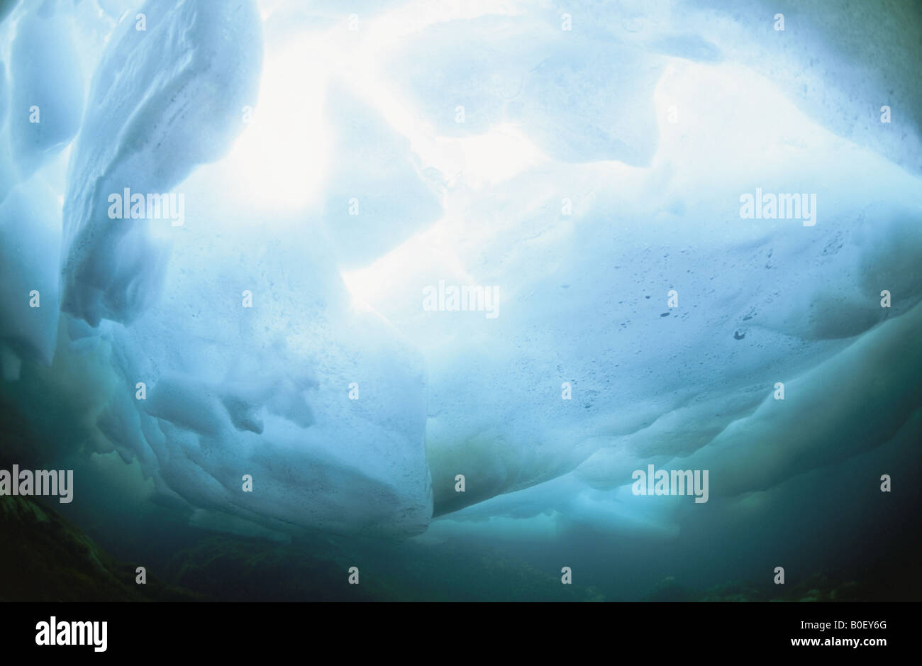 Underwater Drift Ice Stock Photo - Alamy