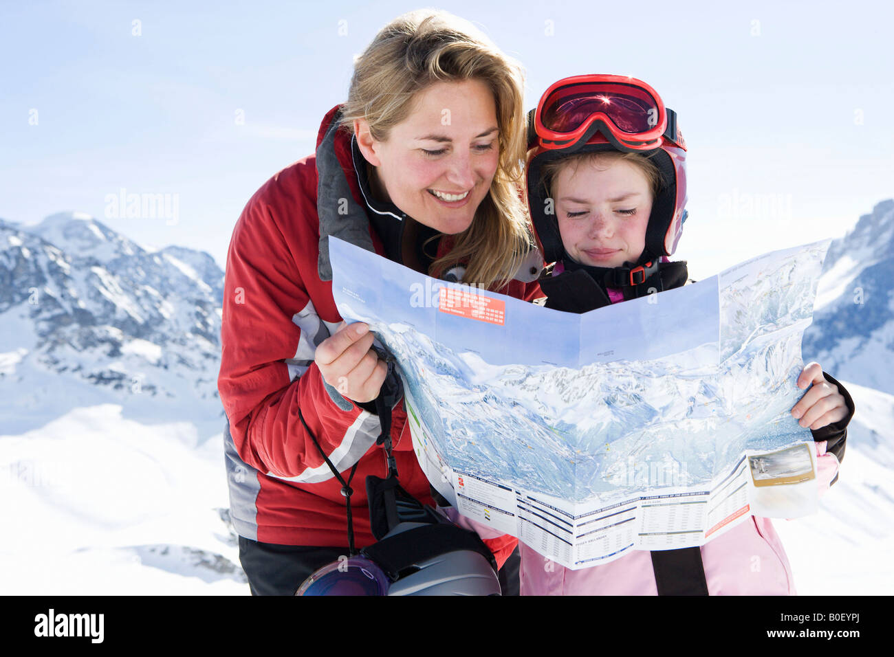 Piste map hi-res stock photography and images - Alamy