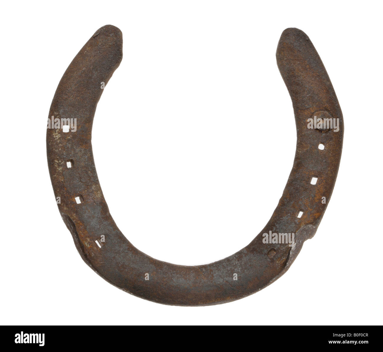 Iron horse shoe Stock Photo - Alamy
