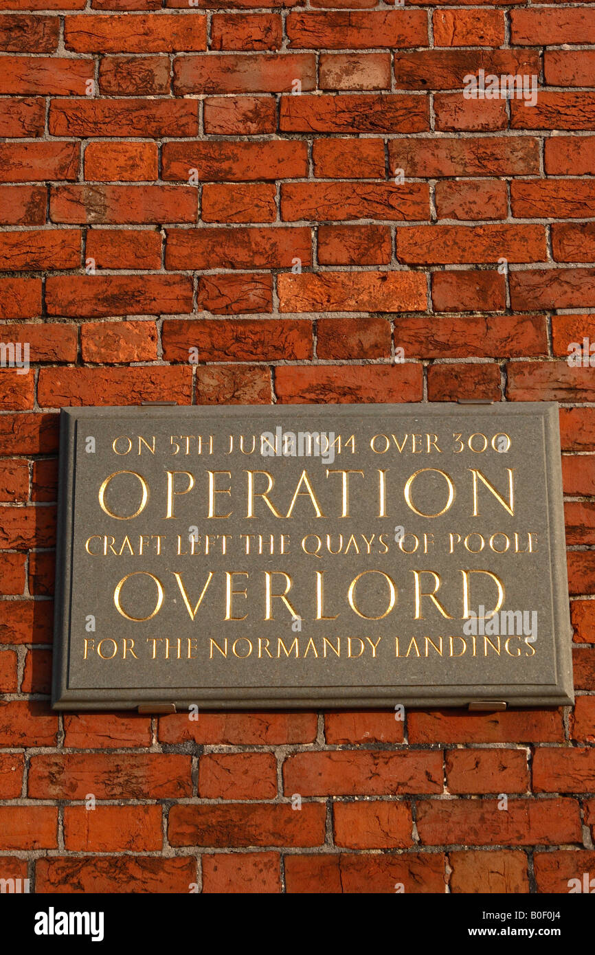 Operation overlord plaque hi-res stock photography and images - Alamy
