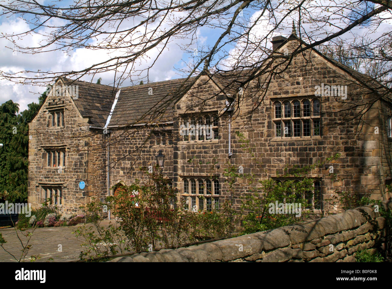The Manor House now a museum built on the site of the Roman Fort Stock ...