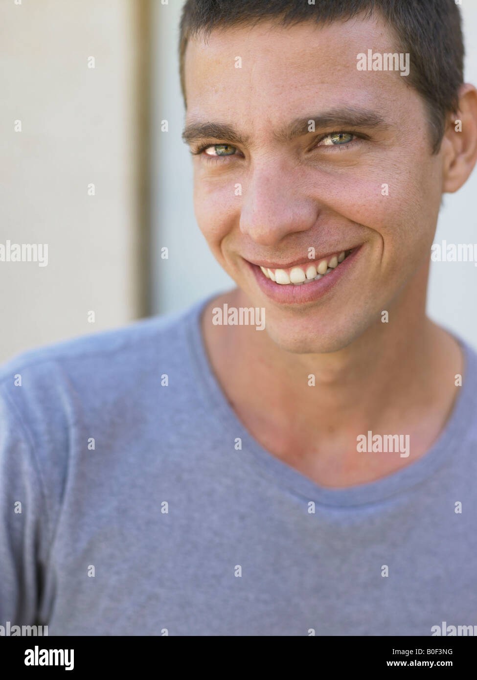 Portrait of male Stock Photo - Alamy