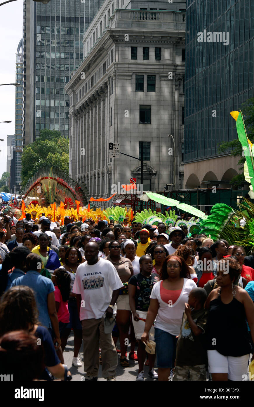 Carifiesta parade Montreal Quebec Canada Stock Photo - Alamy