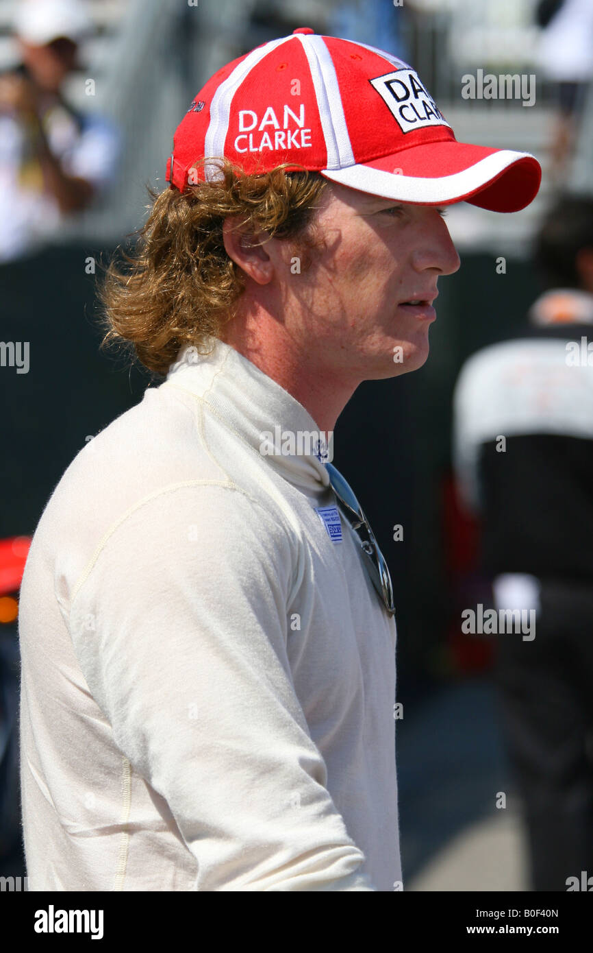 Race car driver at the Toronto Grand Prix, Molson Indy in Toronto ...