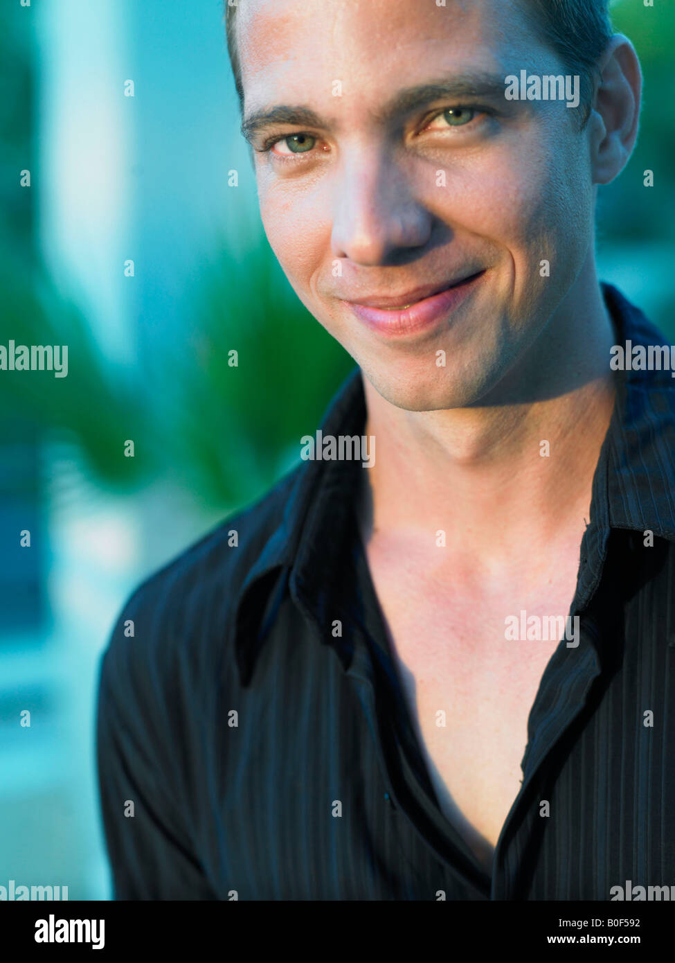 Portrait of young man Stock Photo - Alamy