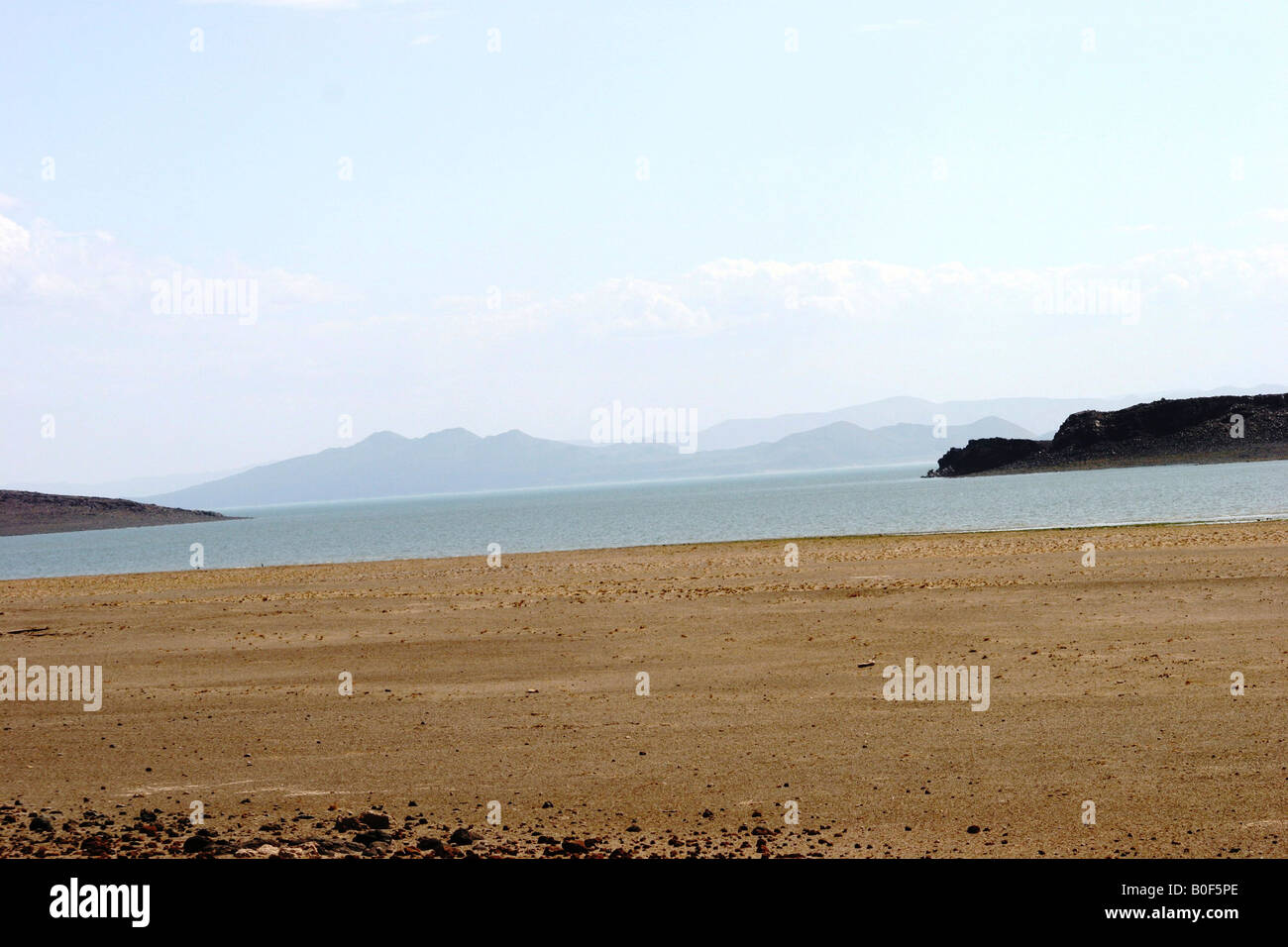 Africa Kenya Lake Turkana landscape October 2005 Stock Photo - Alamy