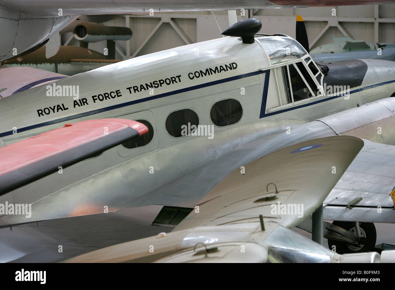 RAF ANSON TRANSPORT AIRCRAFT IMPERIAL WAR MUSEUM Stock Photo - Alamy