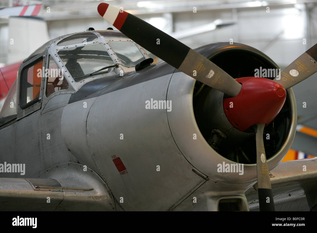 RAF PROVOST FLYING TRAINING AIRCRAFT IMPERIAL WAR MUSEM DUXFORD Stock ...