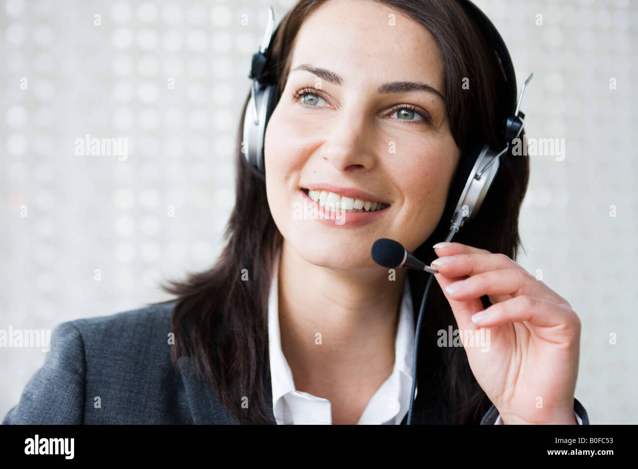 Headset human hi-res stock photography and images - Alamy