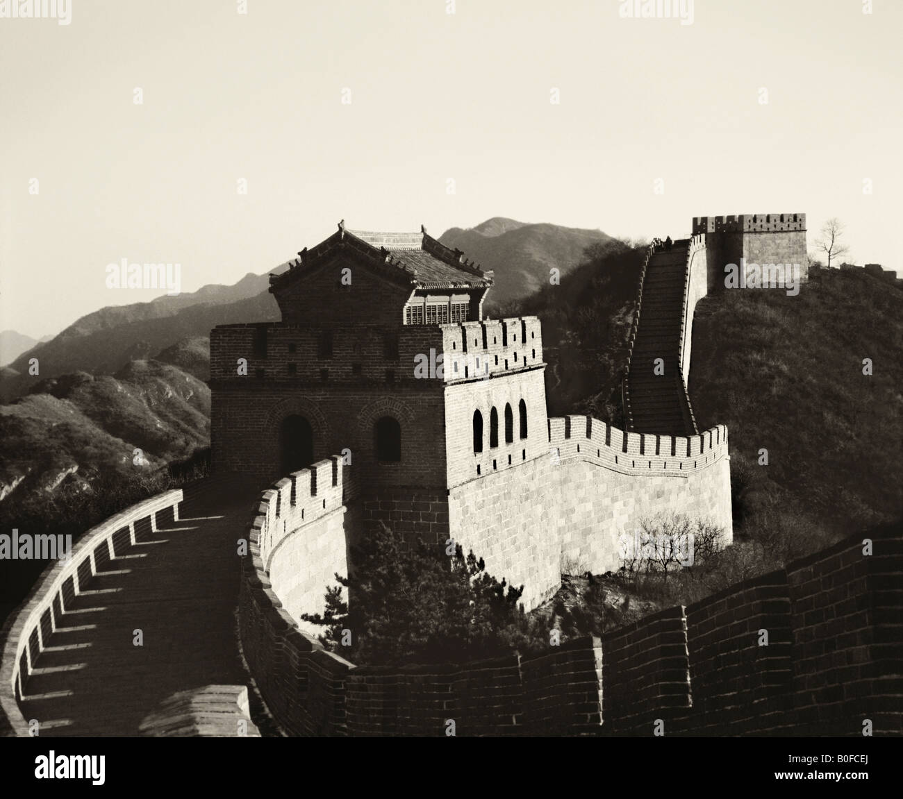 Section of the Great Wall of China Stock Photo - Alamy