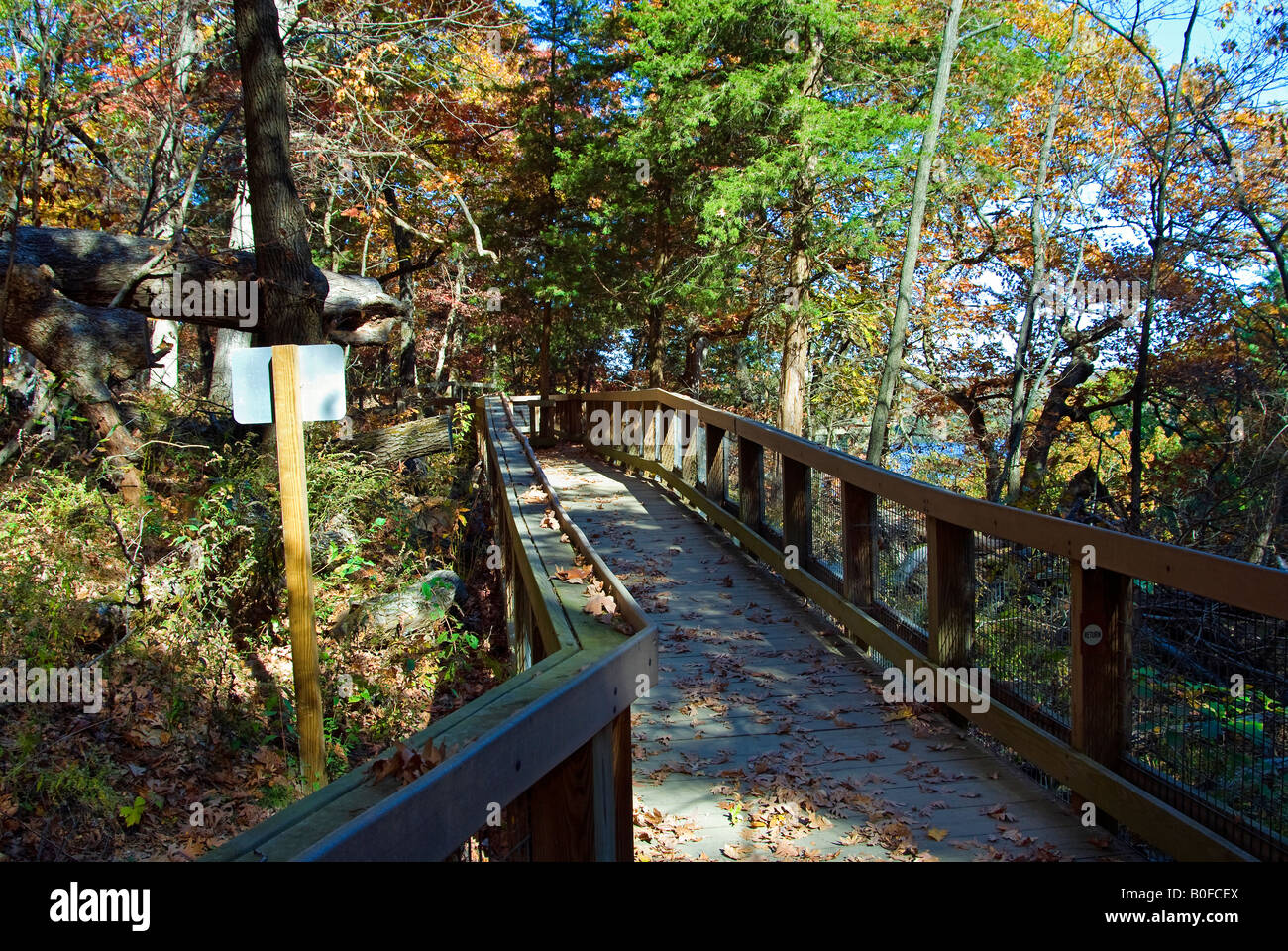 State Park Boardwalk or Walkway Stock Photo - Alamy