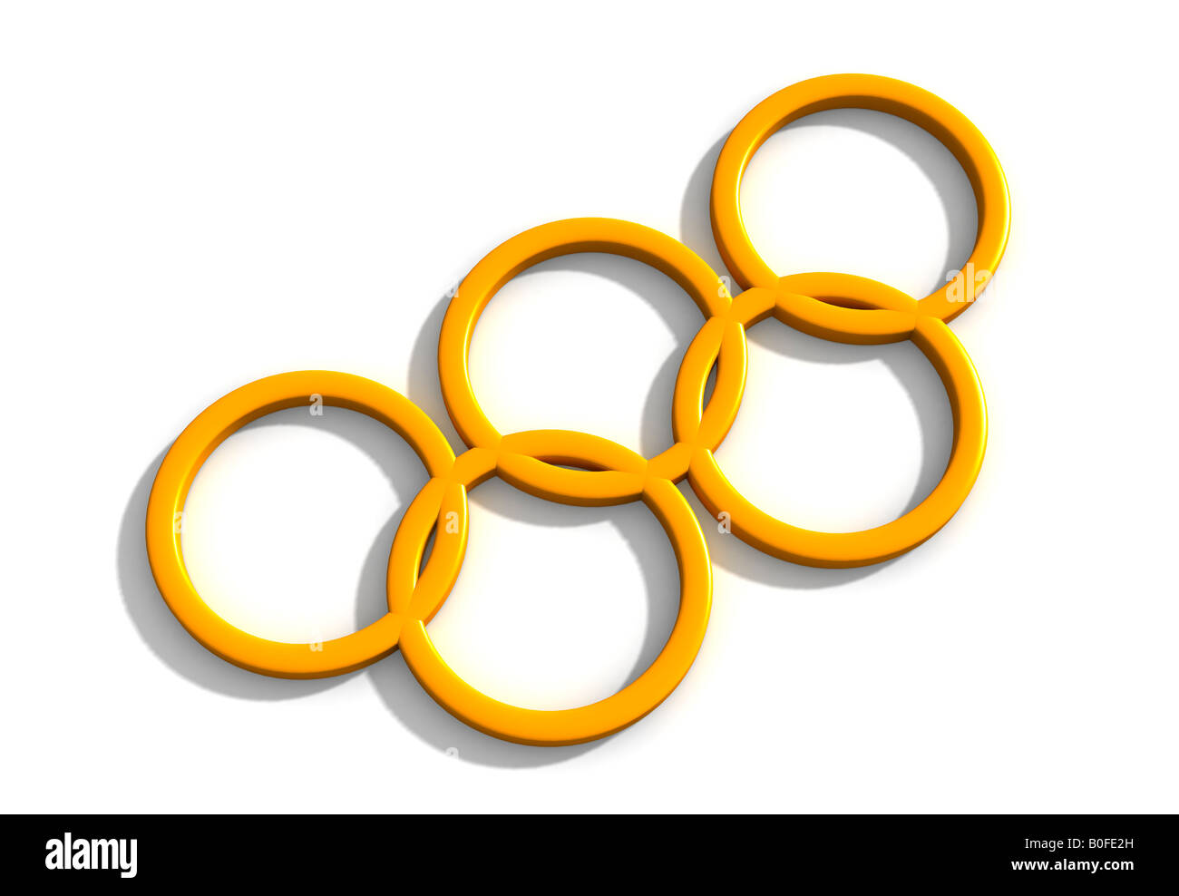 Olympic games Movement flag Stock Photo - Alamy