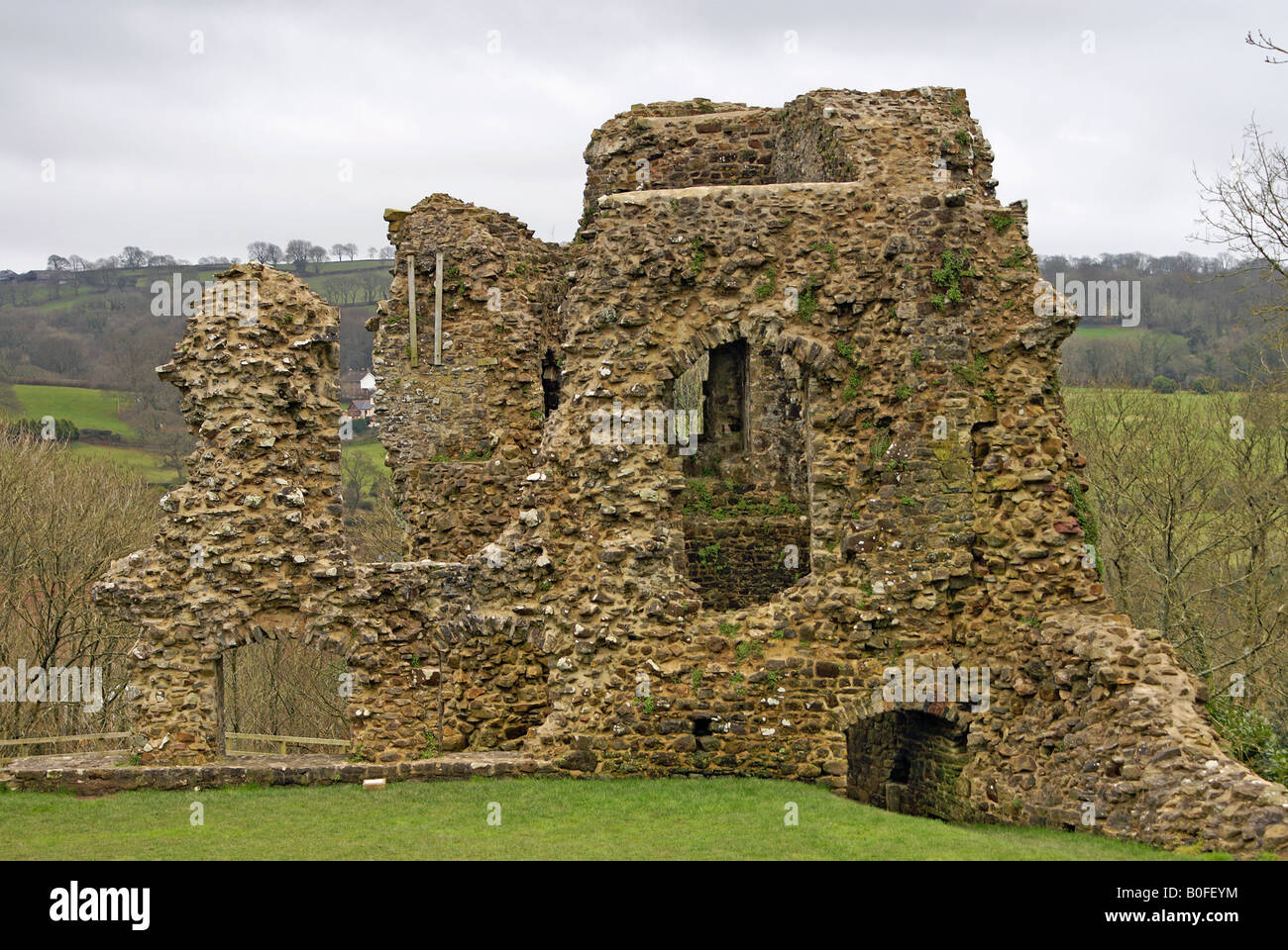 Narberth Castle in Pembrokeshire Stock Photo - Alamy