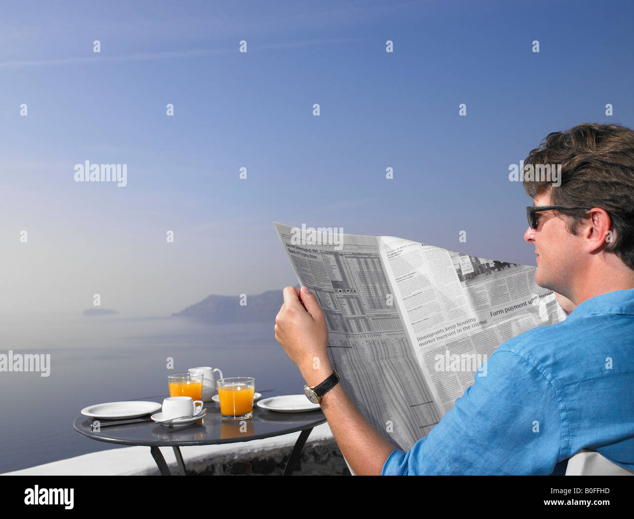 Greece newspaper hi-res stock photography and images - Alamy