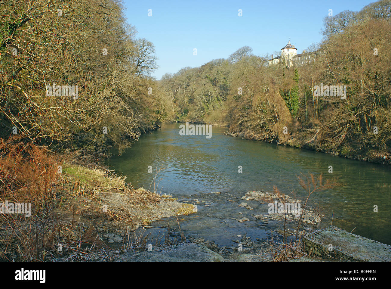 Afon Teifi in Pembrokeshire Stock Photo - Alamy