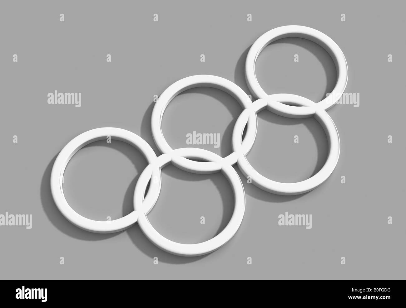 Olympic games Movement flag Stock Photo - Alamy