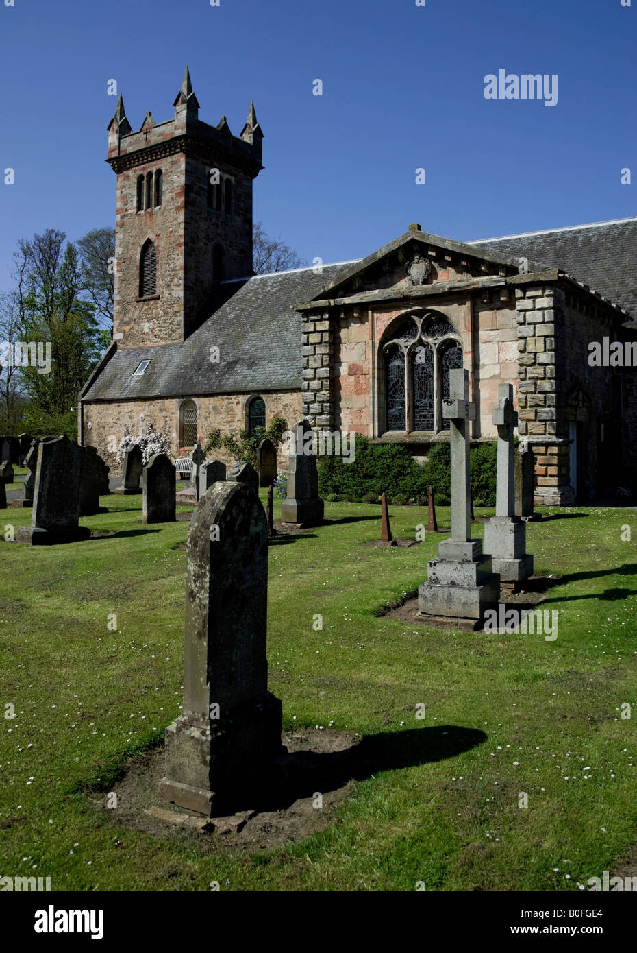 Dirleton church hi-res stock photography and images - Alamy