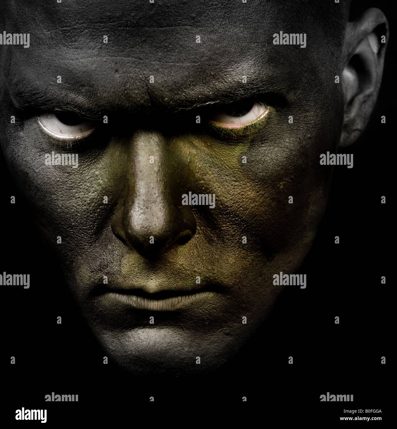 Camouflage soldier face hi-res stock photography and images - Alamy
