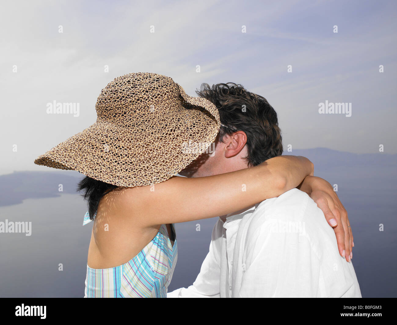Lady kissing hi-res stock photography and images - Alamy