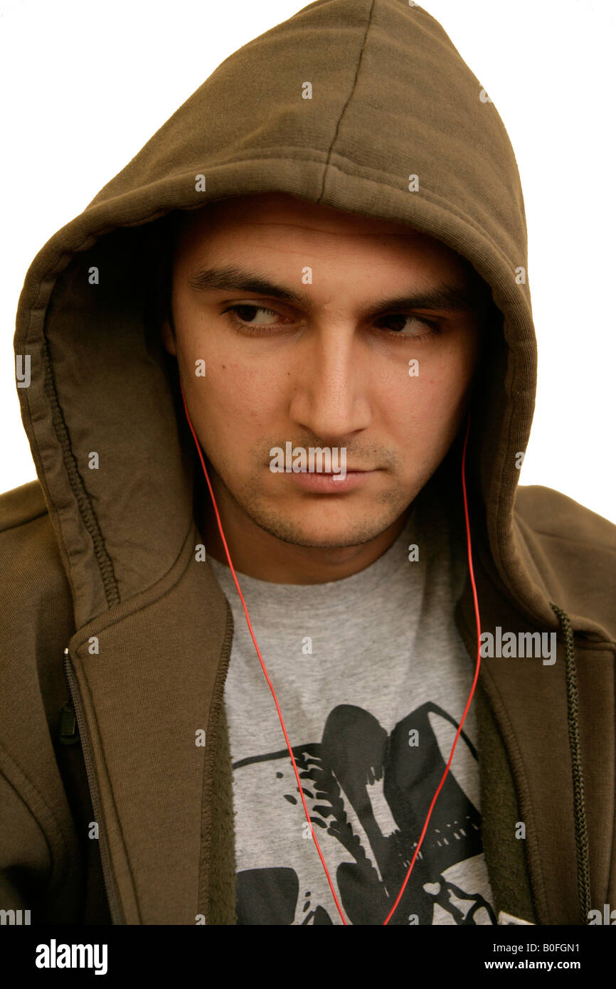 Hoodie man Cut Out Stock Images & Pictures - Alamy