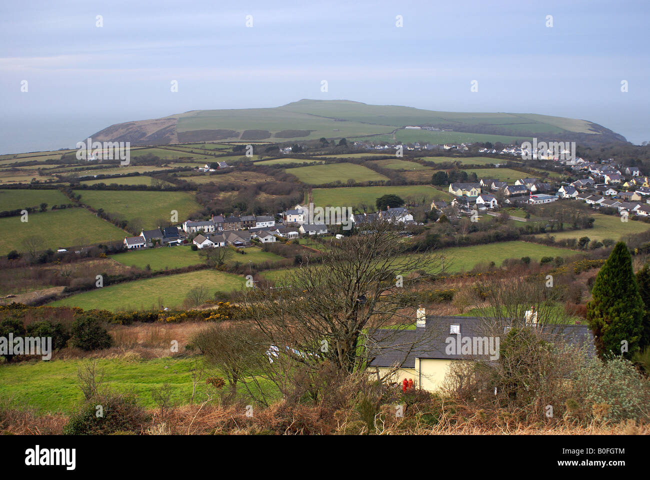 Dinas head heritage coast wales hi-res stock photography and images - Alamy