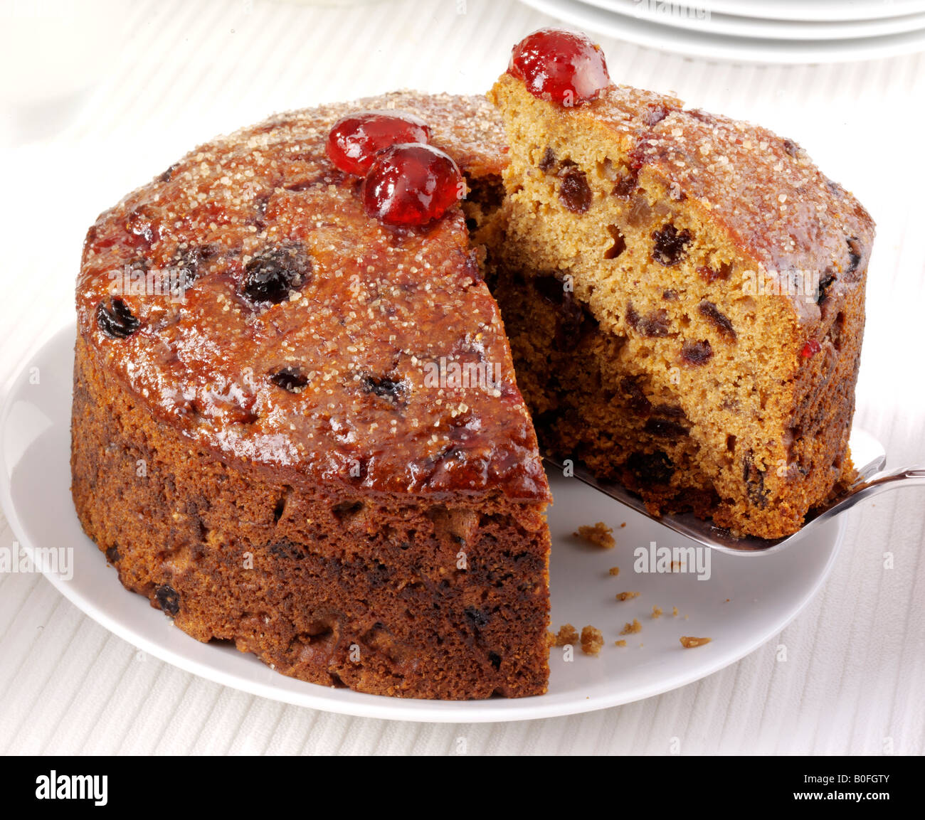 RICH FRUIT CAKE Stock Photo - Alamy