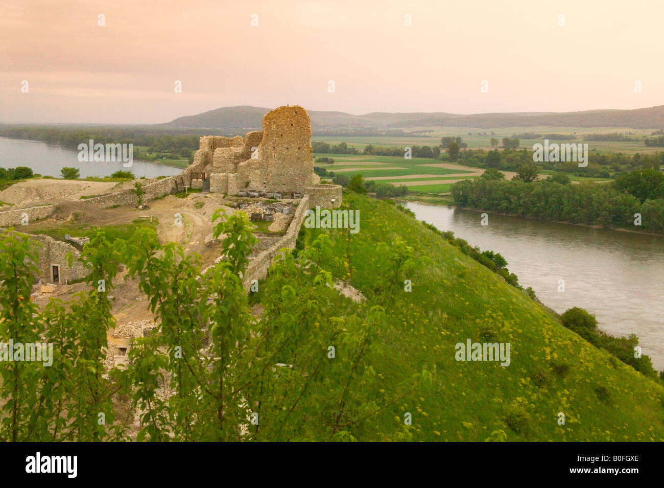 Devin Castle by the river Bratislava Slovakia Stock Photo - Alamy
