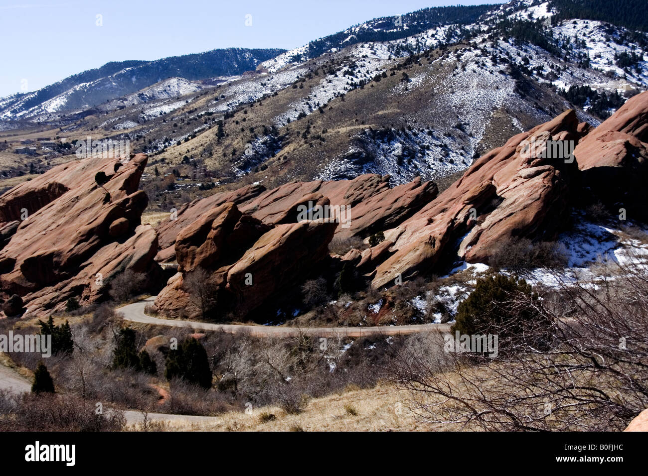 Red Rocks Denver Stock Photo - Alamy