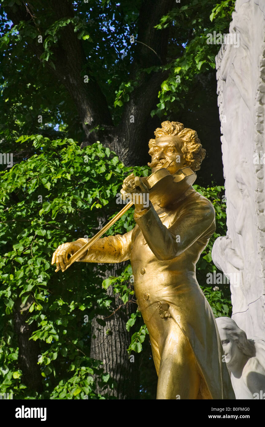 Johann Strauss Memorial by Edmund von Hellmer in Stadt Park Vienna ...
