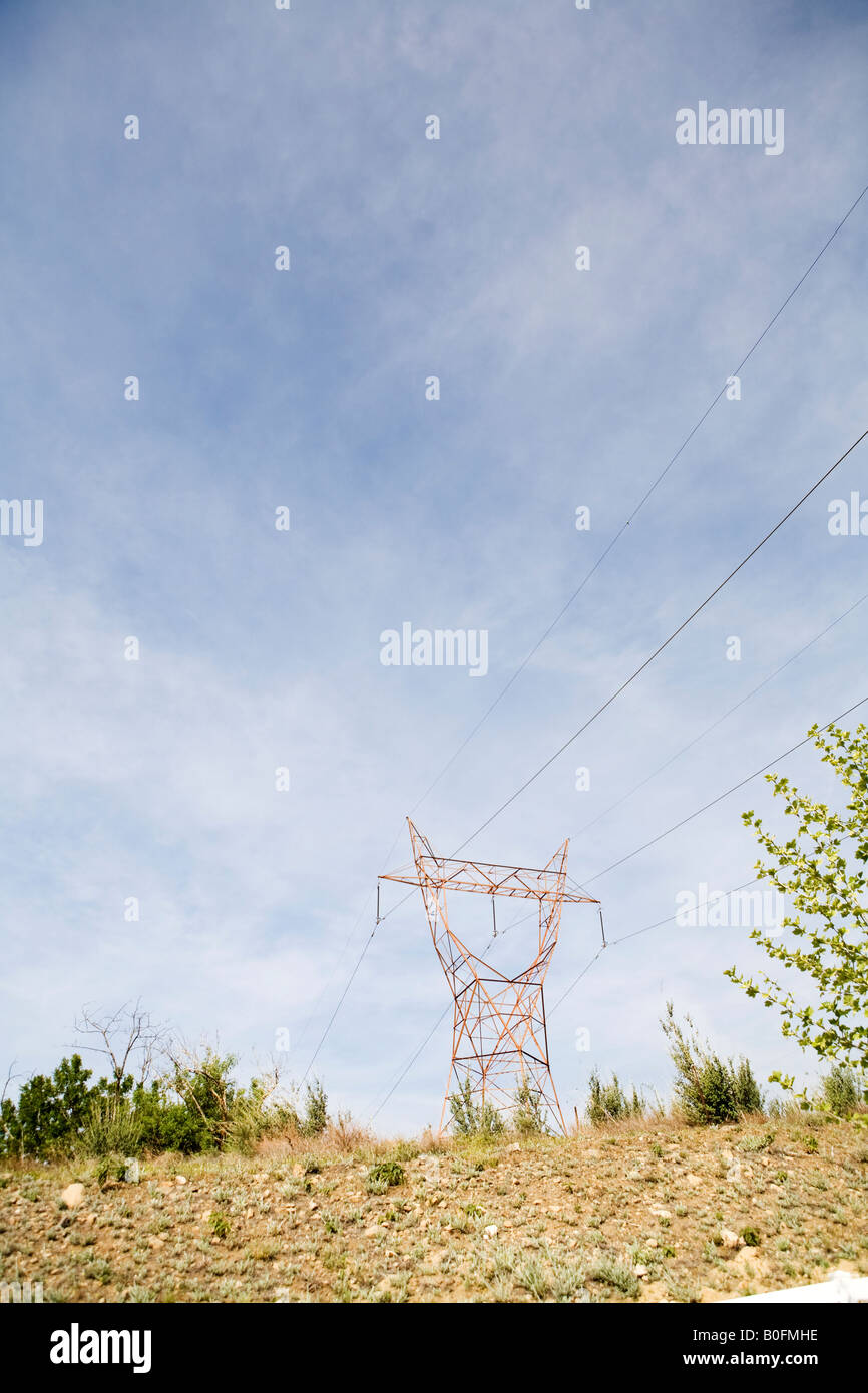 Outdoor power lines hi-res stock photography and images - Alamy