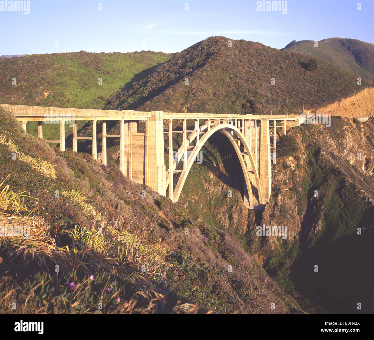 Bixby bridge california coast pacific hi-res stock photography and ...