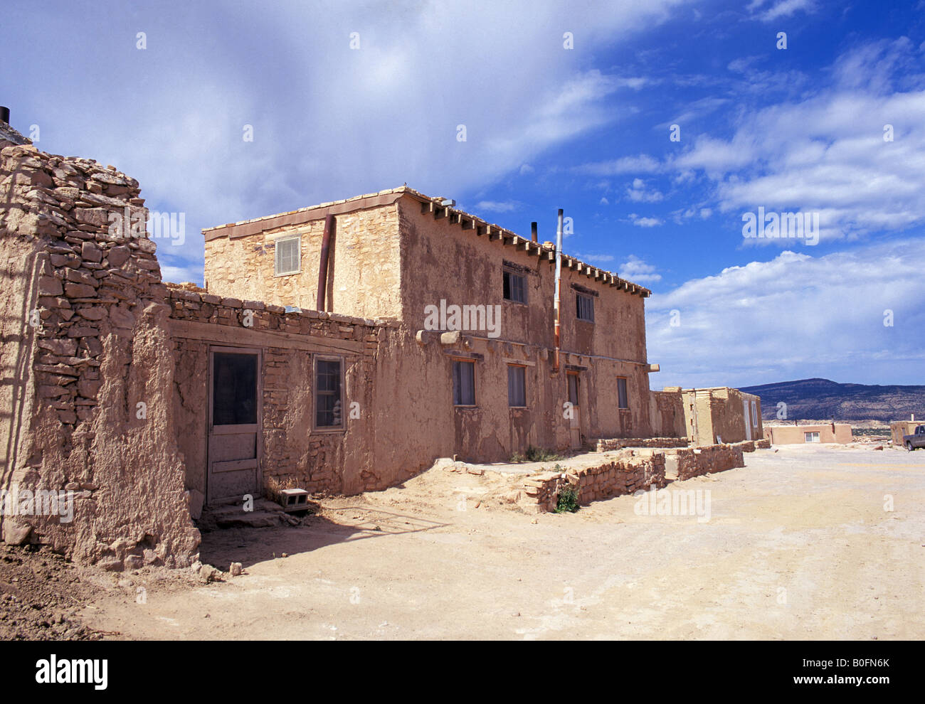 Acoma Indian Pueblo also known as the Sky City. It is regarded as the ...