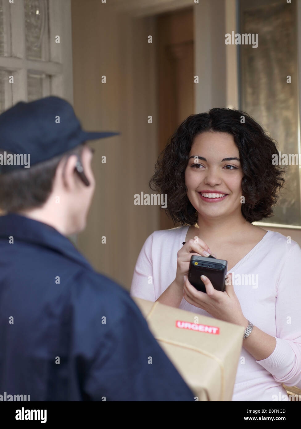 Signing an authorization hi-res stock photography and images - Alamy