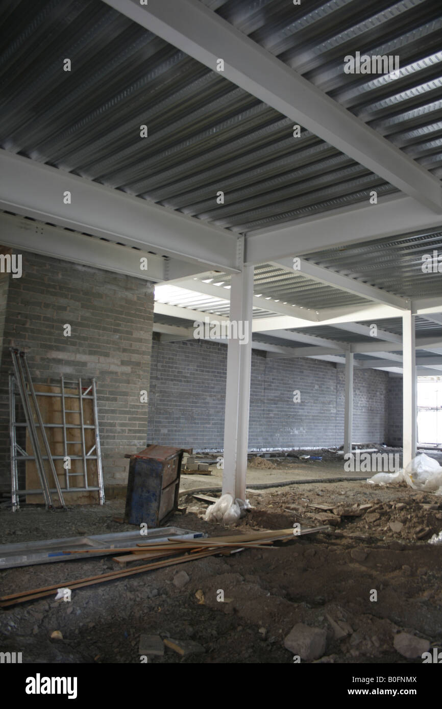 inside property under construction Stock Photo - Alamy