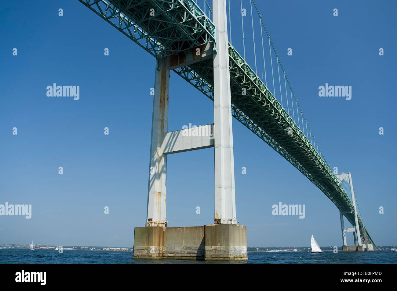 Photo of the Newport Bridge, Rhode Island Stock Photo - Alamy