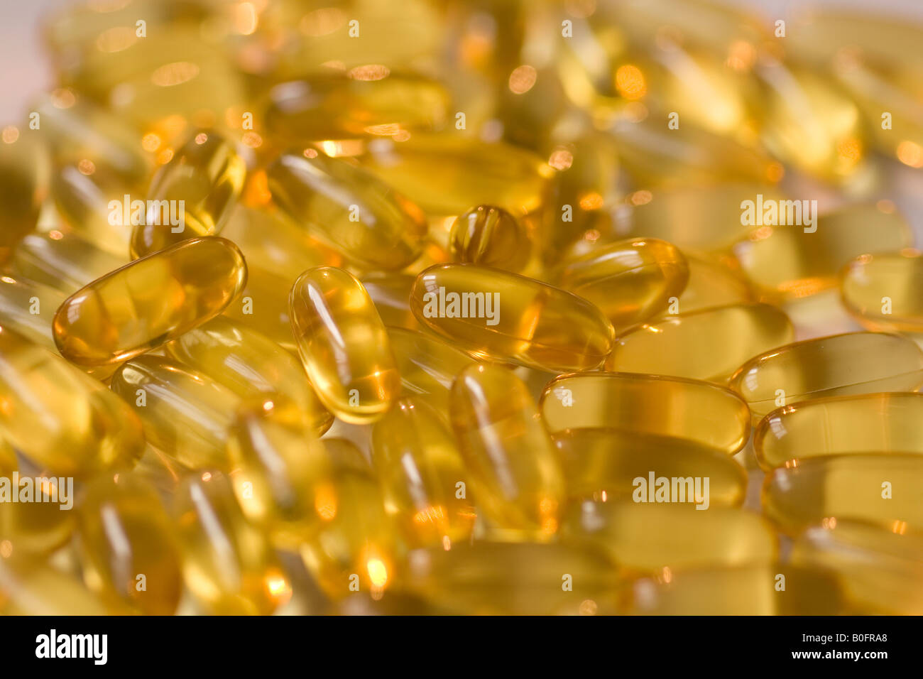 Fish Oil Capsules Stock Photo - Alamy