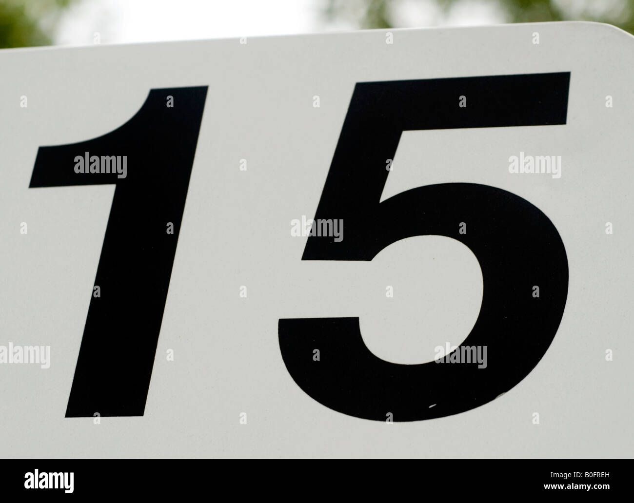 Number 15 hi-res stock photography and images - Alamy