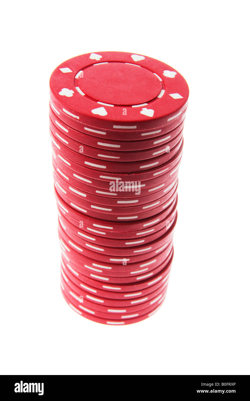 Stack of Poker Chips Stock Photo - Alamy