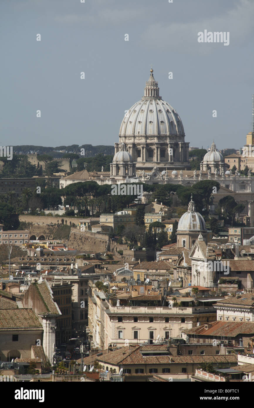 panorama of the vatican, rome, italy Stock Photo - Alamy