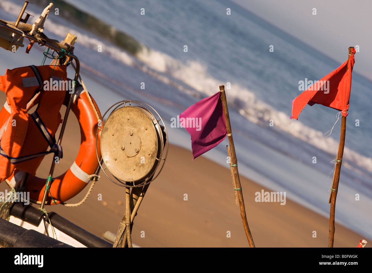 Boat flags waving,Algarve,Portugal Stock Photo - Alamy