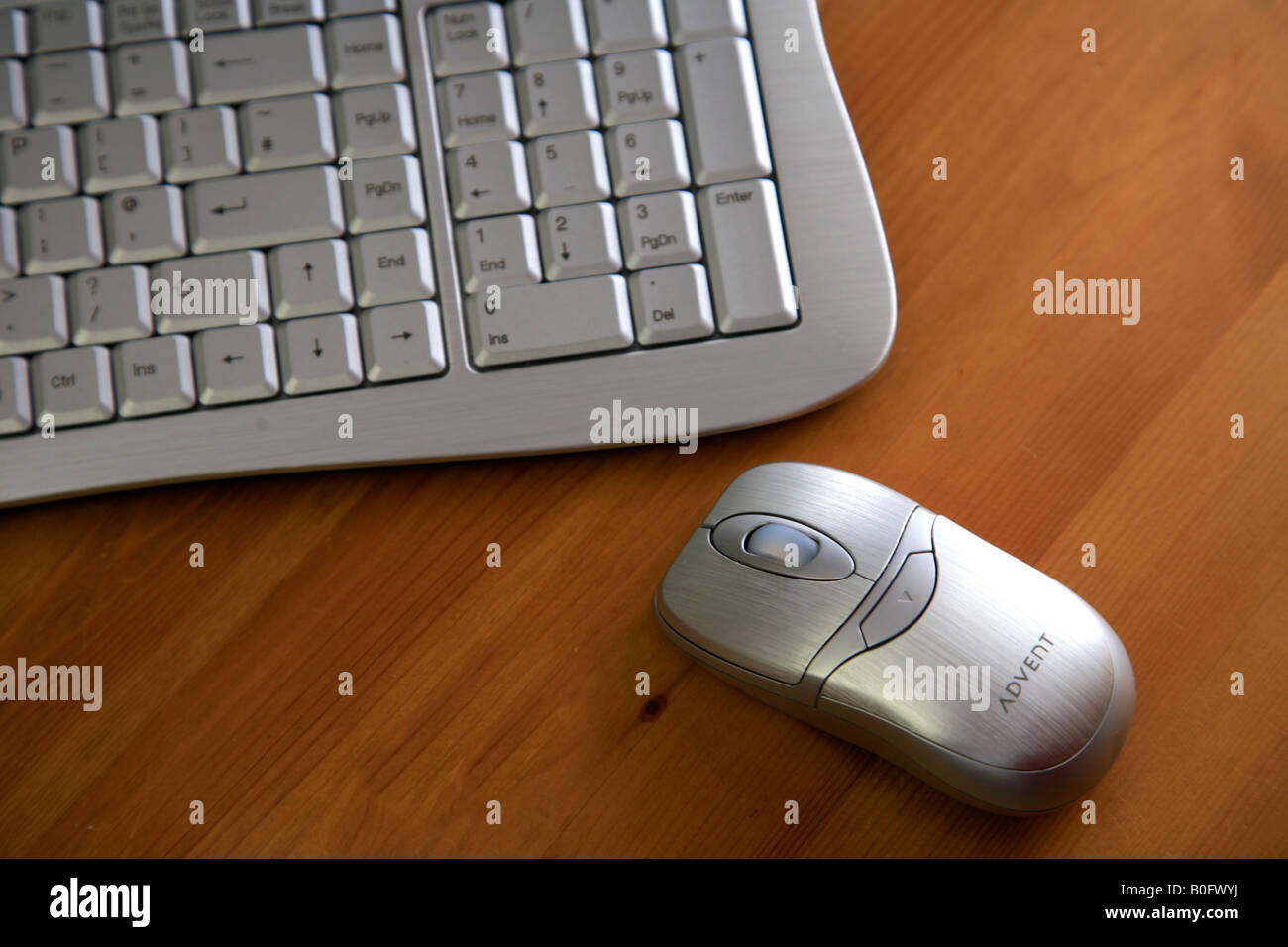 Computer Mouse and Keyboard Office environment Stock Photo - Alamy