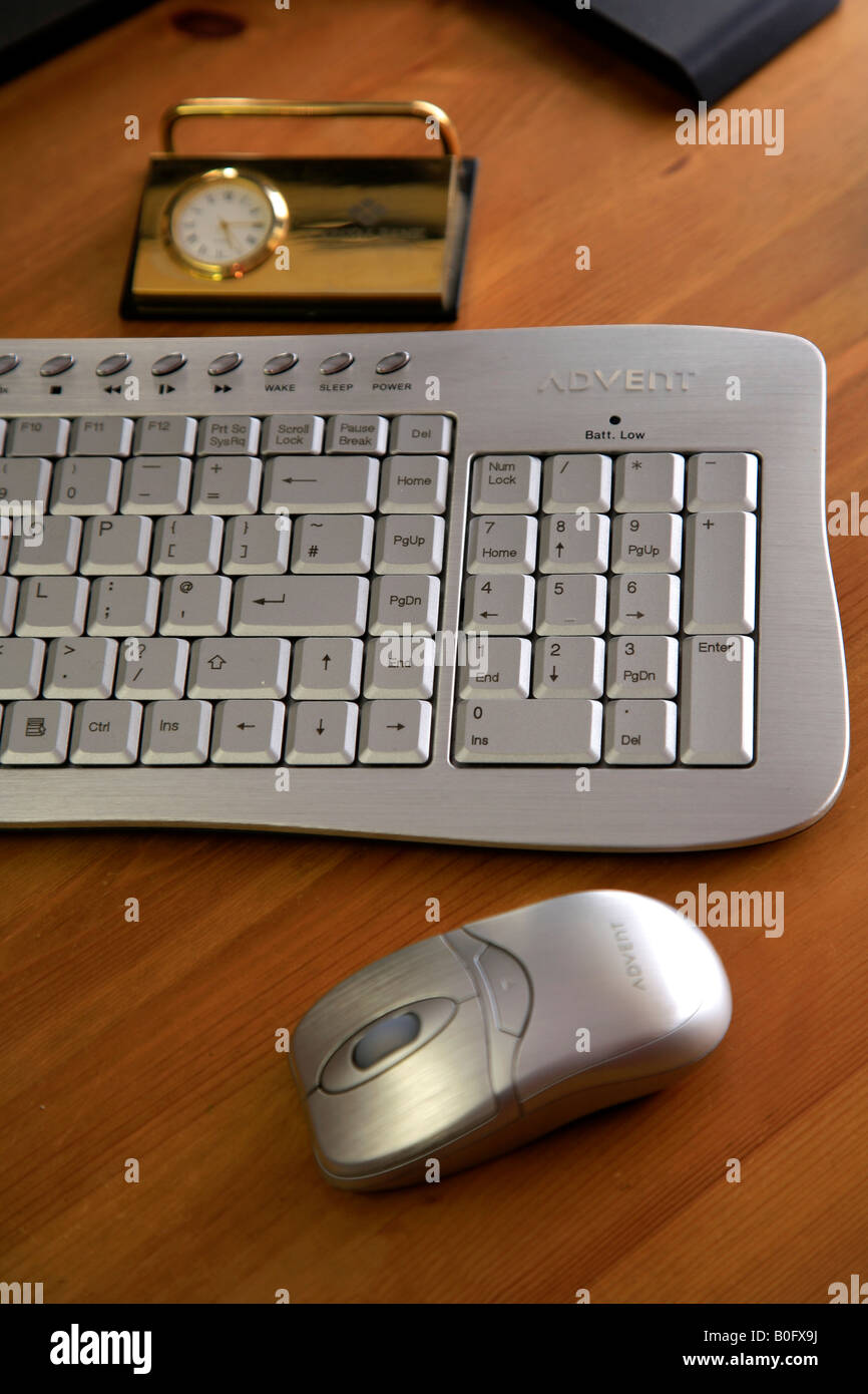 Computer Mouse and Keyboard Office environment Stock Photo - Alamy