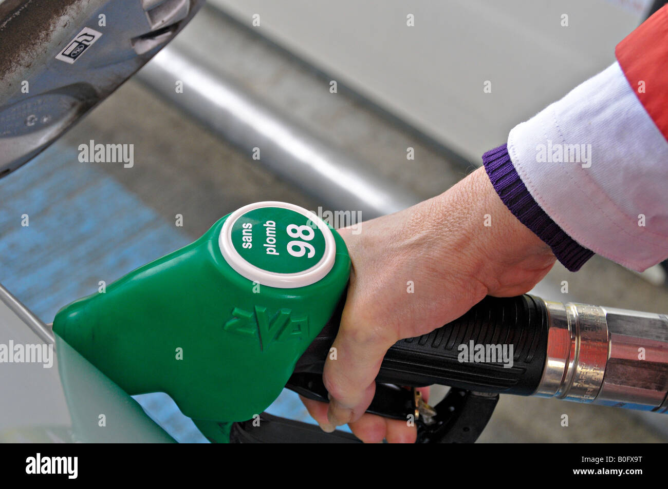 Refuel car Stock Photo - Alamy