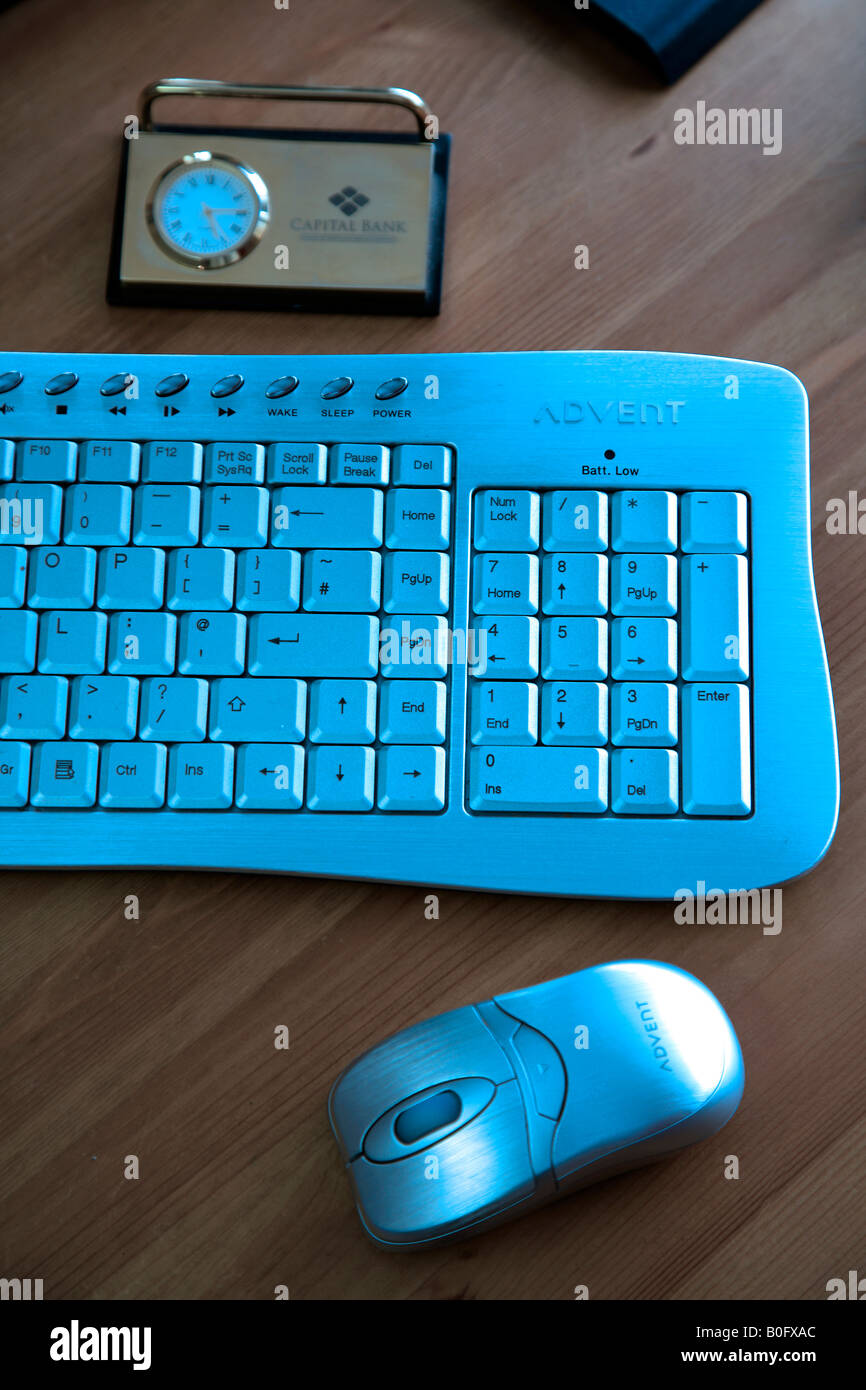 Computer Mouse and Keyboard Office environment Stock Photo - Alamy