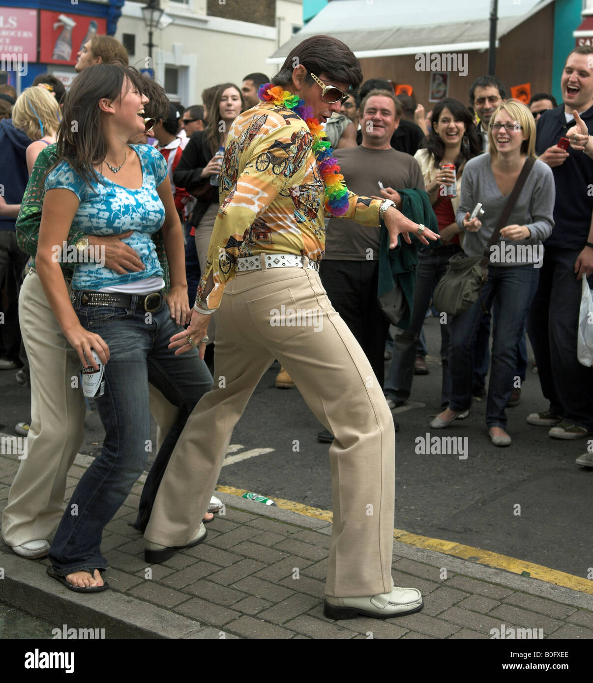 Dancers at Notting Hill Carnival, London Stock Photo - Alamy