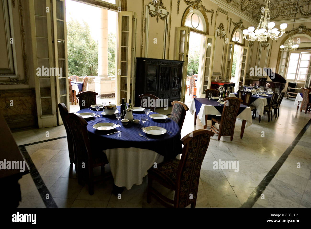 Interior architecture restaurant colonial hi-res stock photography and ...