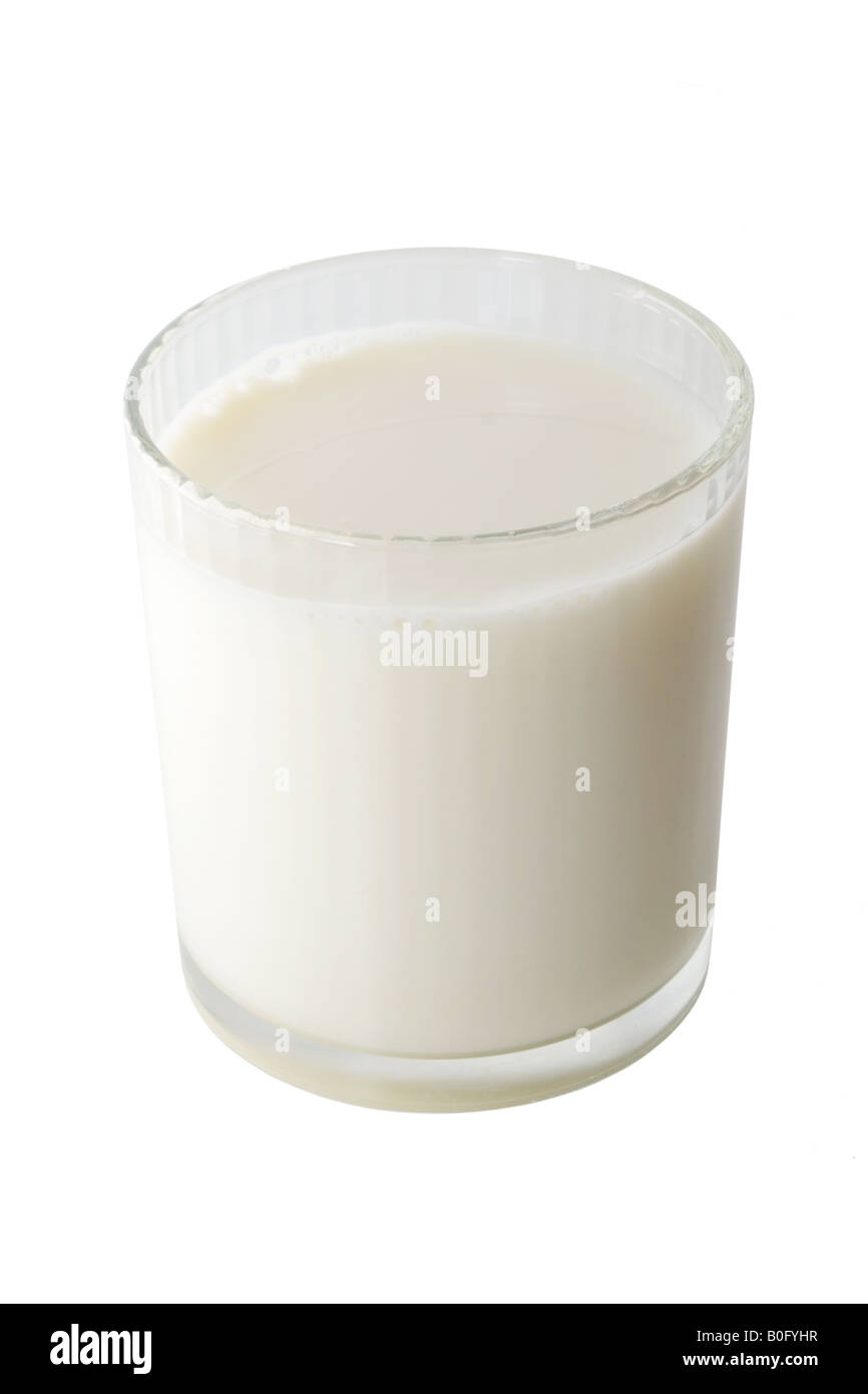 Glass of milk milk Cut Out Stock Images & Pictures - Alamy
