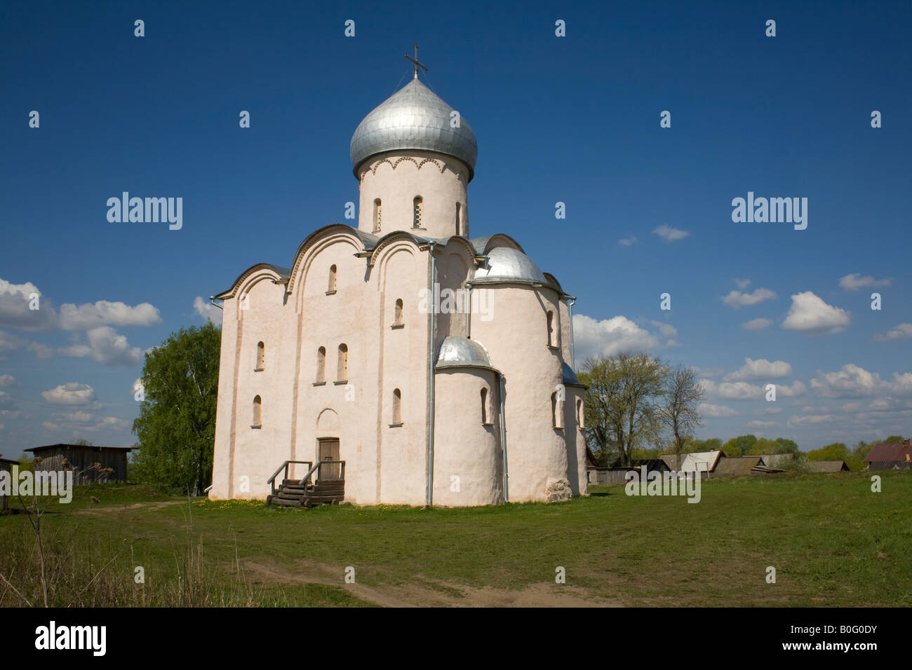 Saviour Church on Nereditsa, Veliky Novgorod, Russia Stock Photo - Alamy
