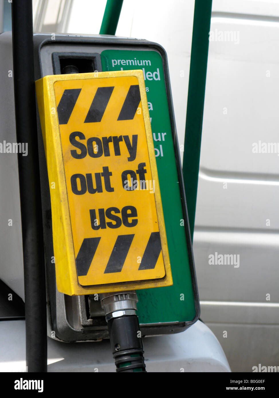 Out of Use Petrol Pump Stock Photo - Alamy