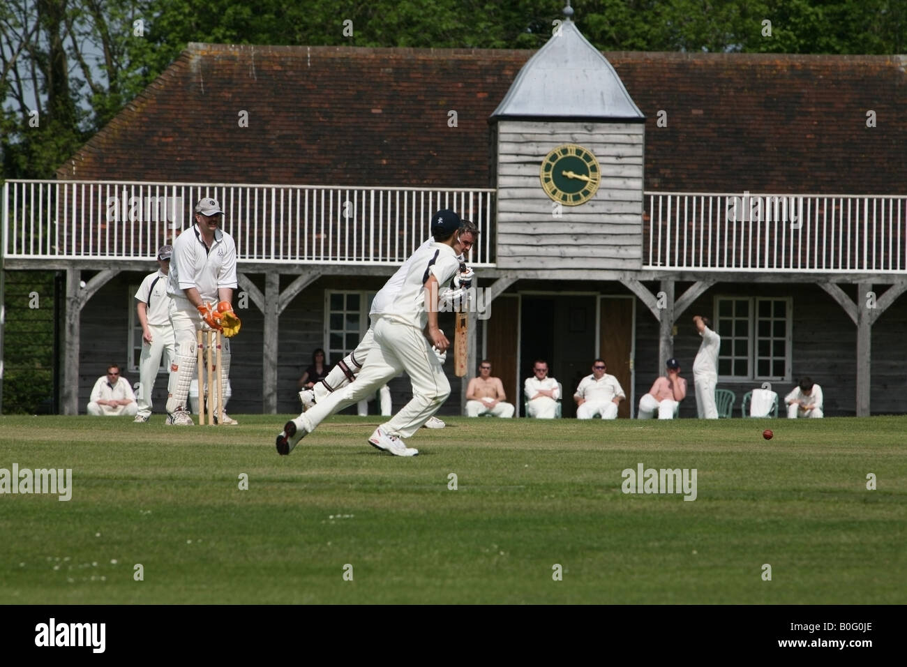 Hambledon cricket club pavilion hi-res stock photography and images - Alamy